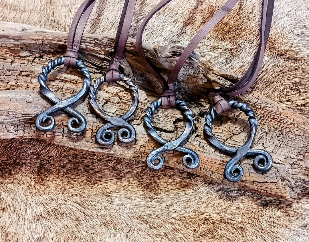 Hand Forged Twisted Trollkors (troll Cross) - Etsy