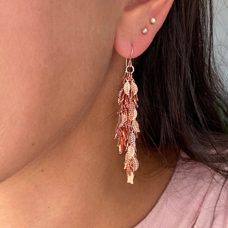 Copper Leaf - Etsy