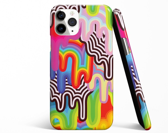 Indie Aesthetic Phone Case Trippy Pattern Cover for Iphone 7 - Etsy