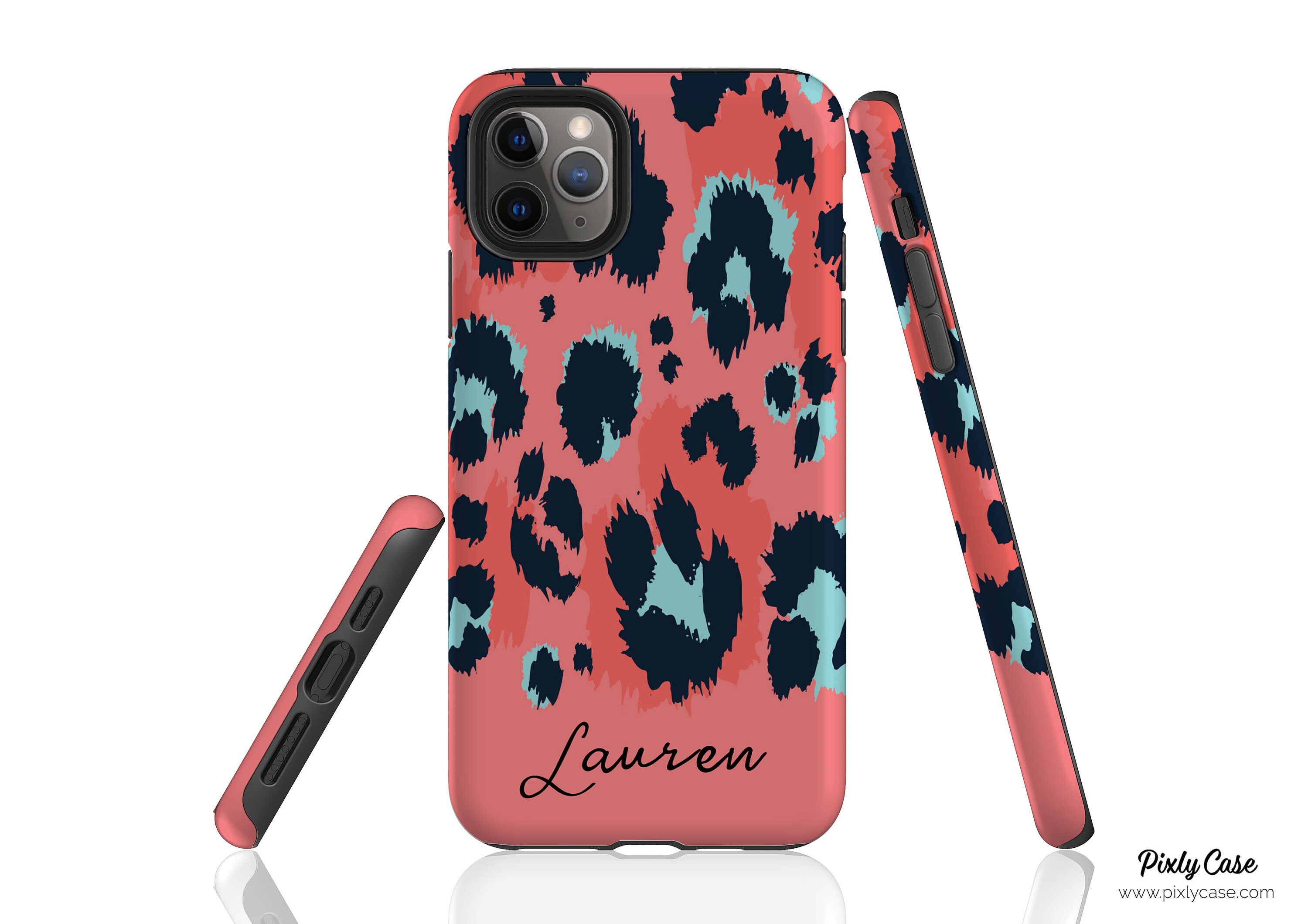 Leopard Print Phone Case Iphone 11 Pro Personalized Name | Etsy