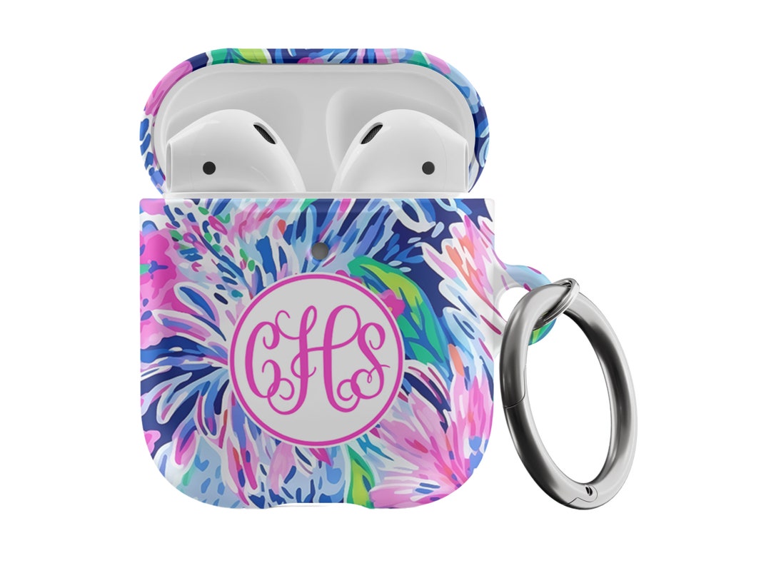 Preppy AirPod Case, Spring Flowers Aesthetic Pattern Air Pod Pro Case ...