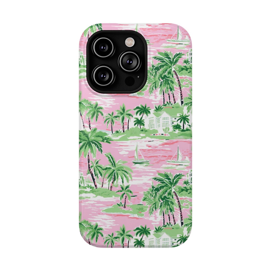 Key West Phone Case Preppy Aesthetic Summer Phone Case Palm Tree ...