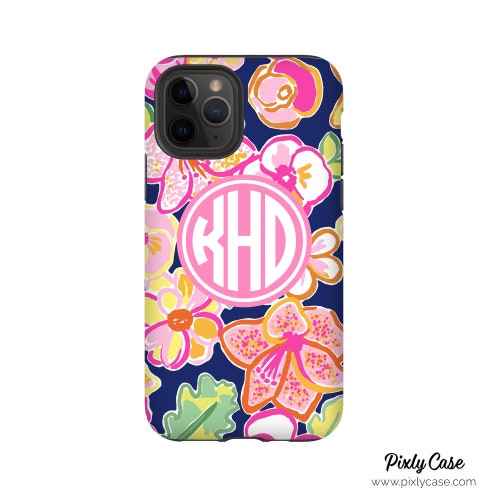 Preppy Monogram Iphone Case Personalized Monogram Iphone Case - Etsy