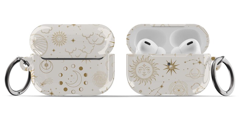 Constellation Airpods Pro Case Astrology Moon Stars AirPod Case Apple ...
