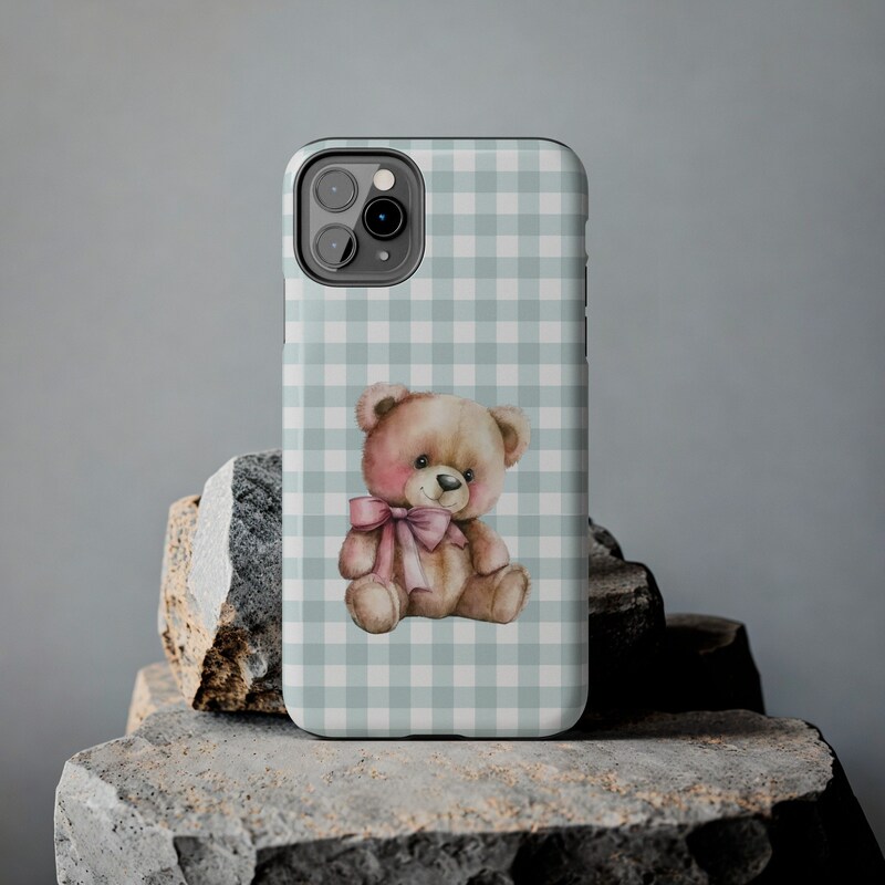 Teddy Bear Phone Case - Etsy