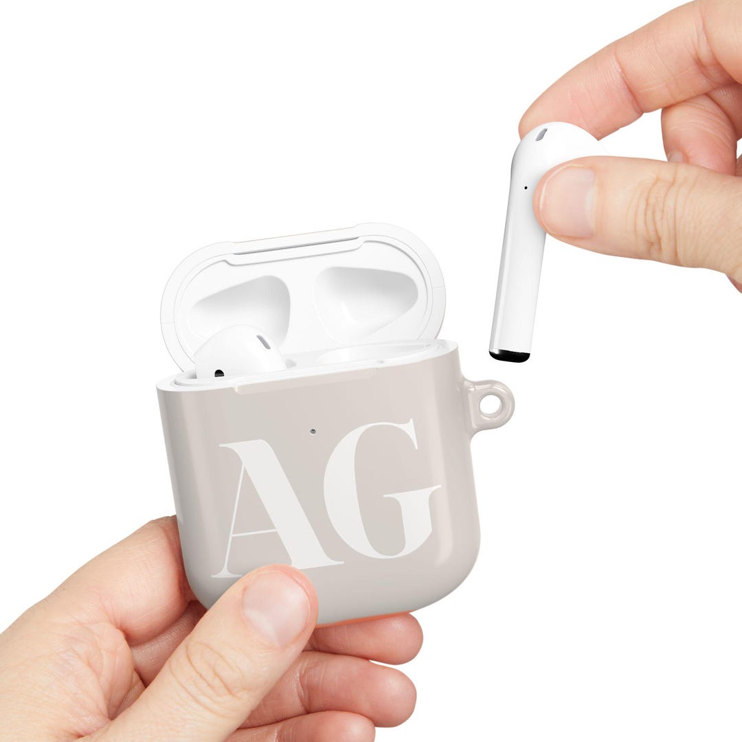 Customized AirPod Pro Case AirPod 4 Cute Case, AirPod 3 Case Beige ...
