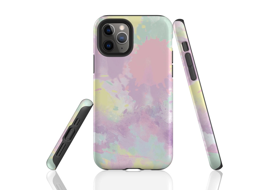 COTTON CANDY Phone Case for Iphone, Spring iPhone Case, Pastel Paint ...