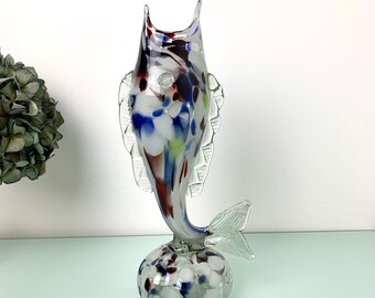 Murano Fish Vase | Etsy