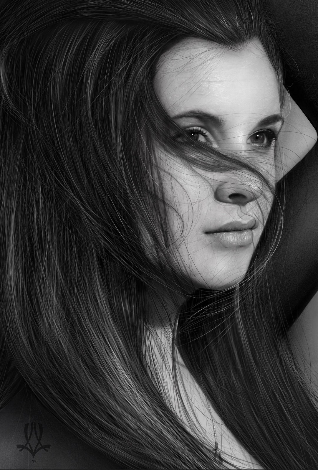 Digital Drawing, Portrait, Custom Apple Pencil Portrait, Portrait From ...