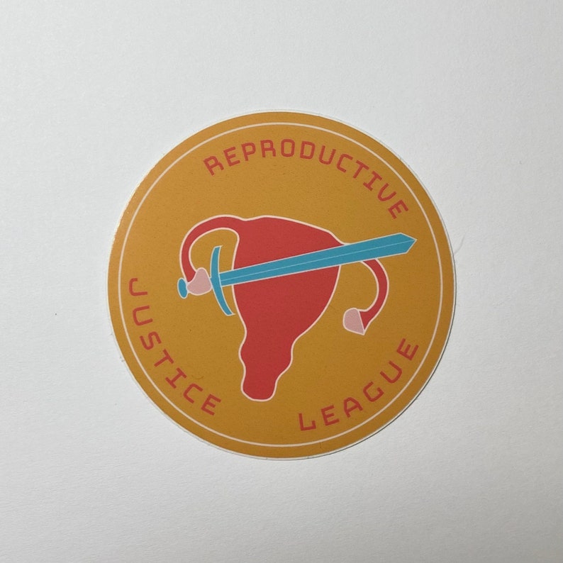 Reproductive Justice League Sticker - Etsy