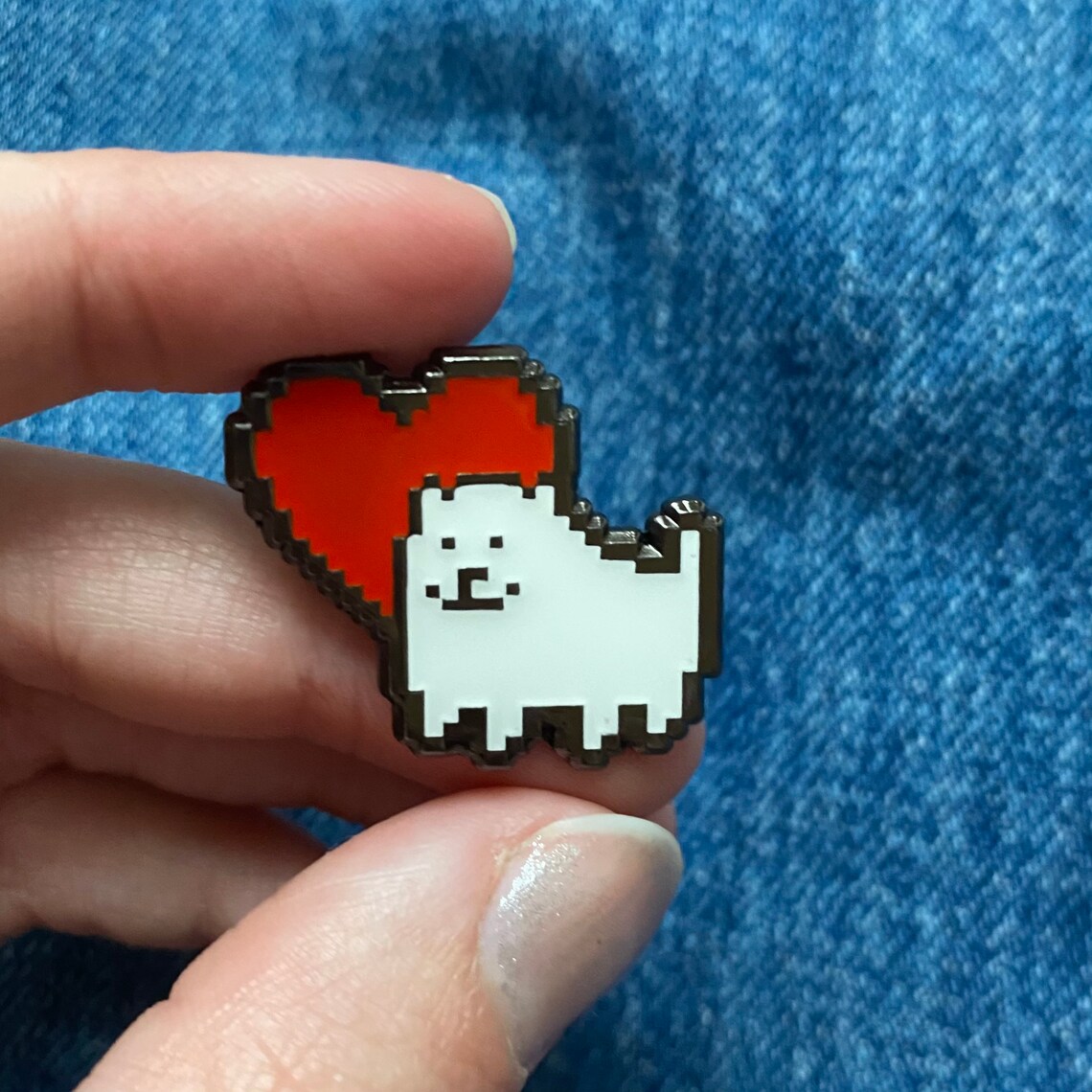 Annoying Dog Undertale Enamel Pin - Etsy