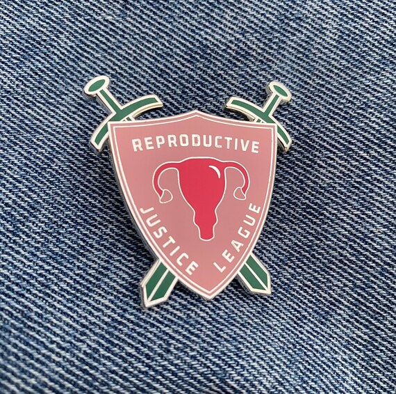 Reproductive Justice League Enamel Pin | Etsy
