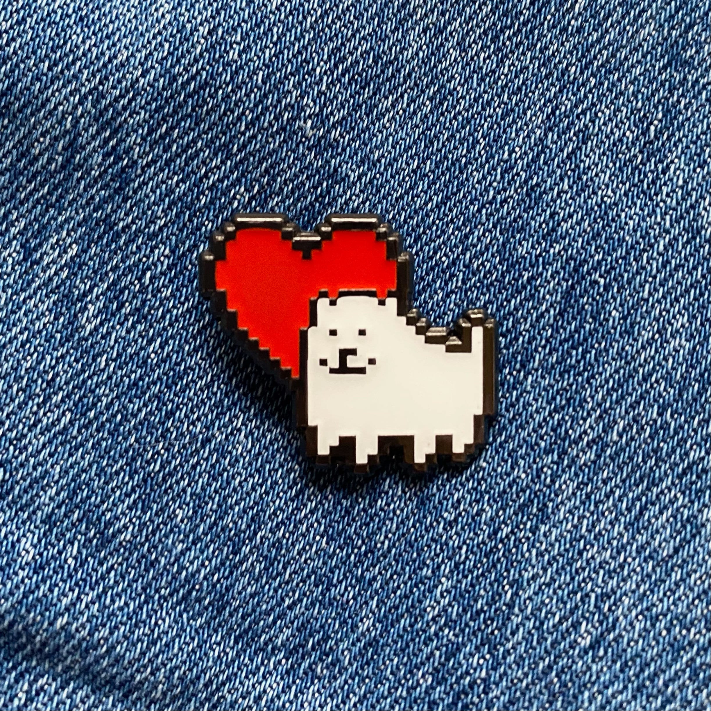 Annoying Dog Undertale Enamel Pin - Etsy UK