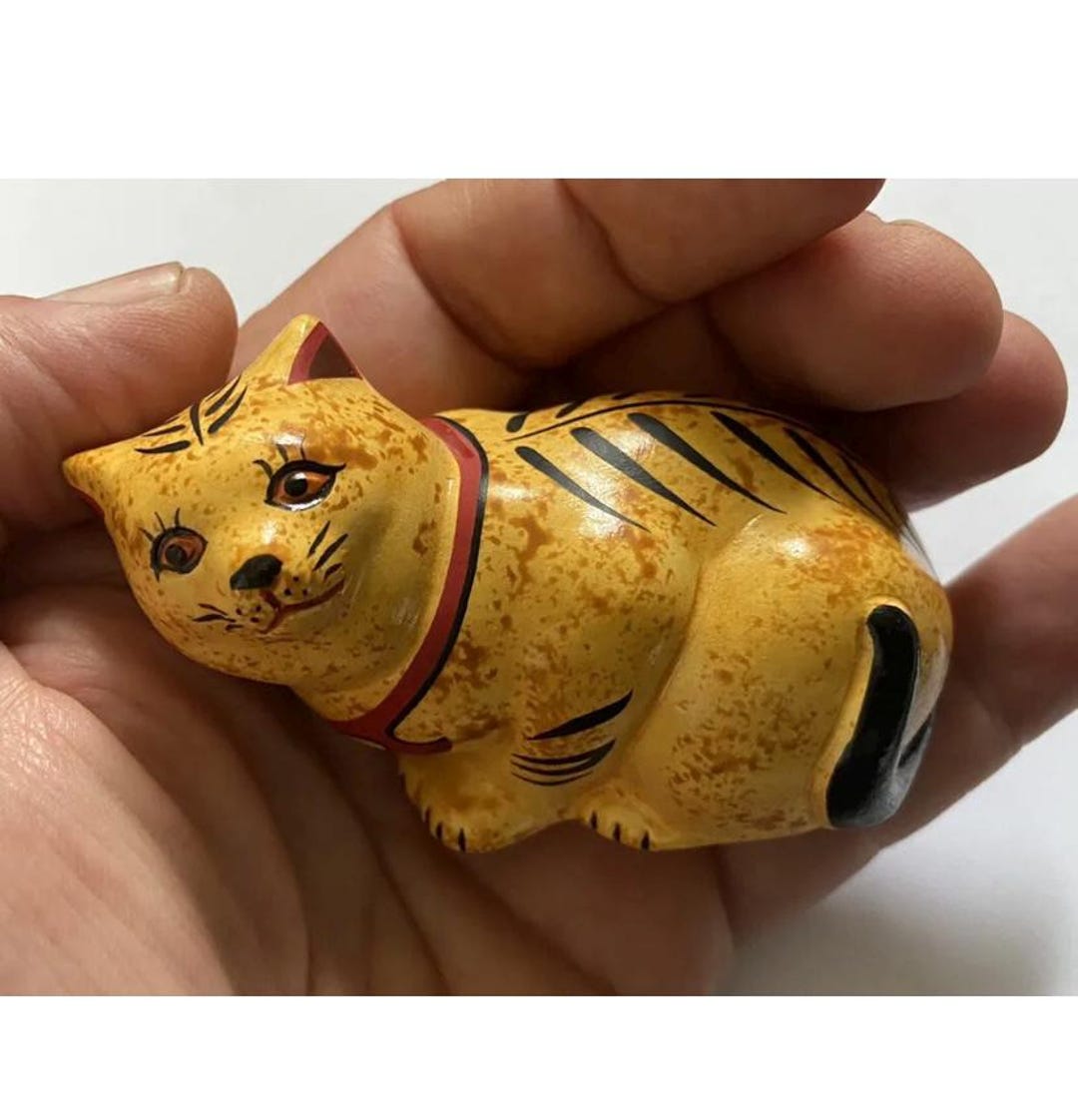 Vintage, Franklin Mint, Curio Cabinet Cats Collection, American ...