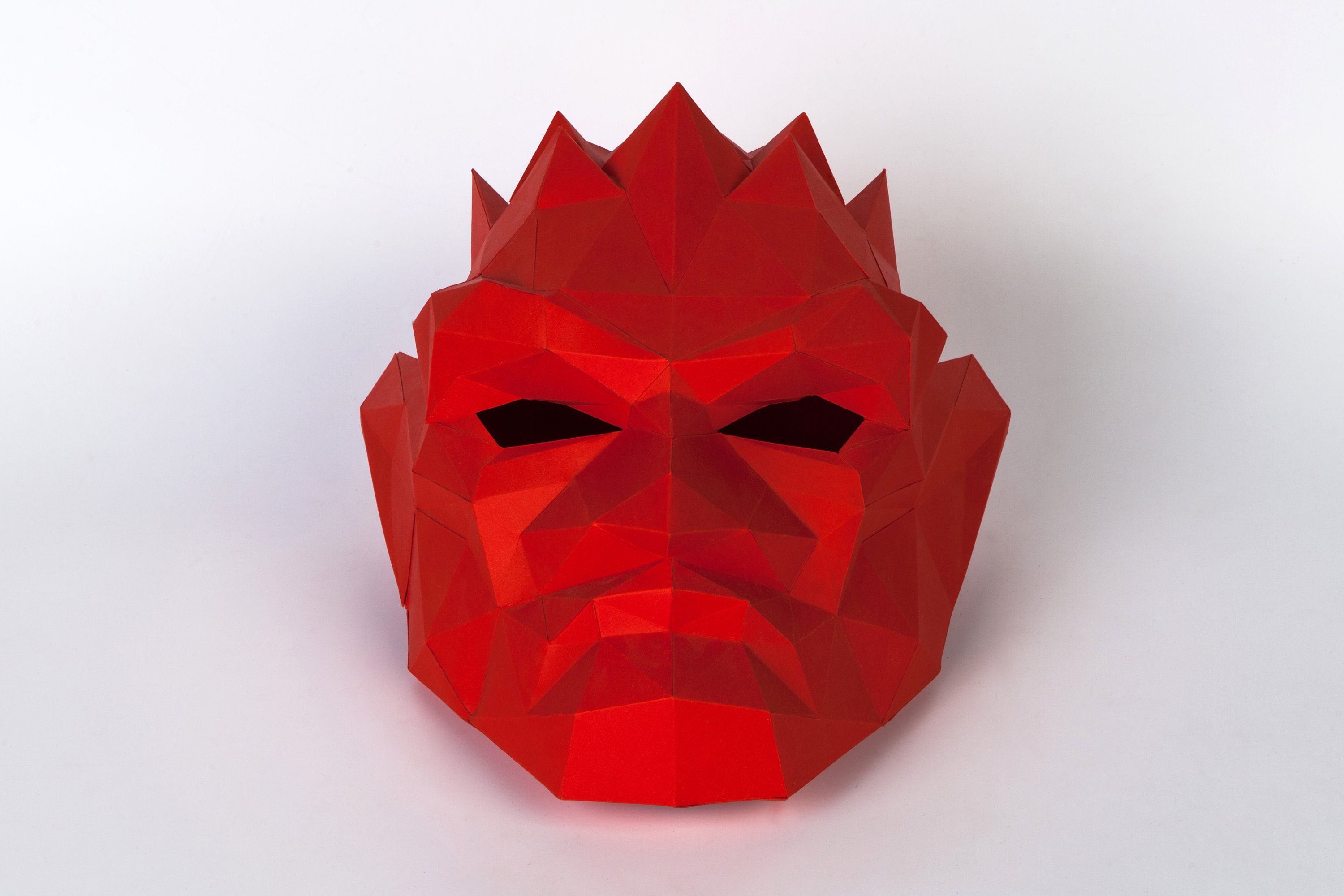 Troll Mask Halloween Paper Mask Troll Costume Papercraft | Etsy