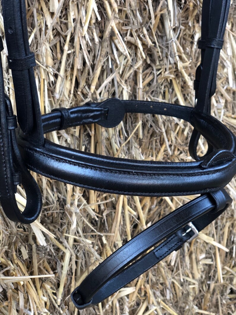 Deluxe Fine Horse Range Comfort Bridle - Etsy