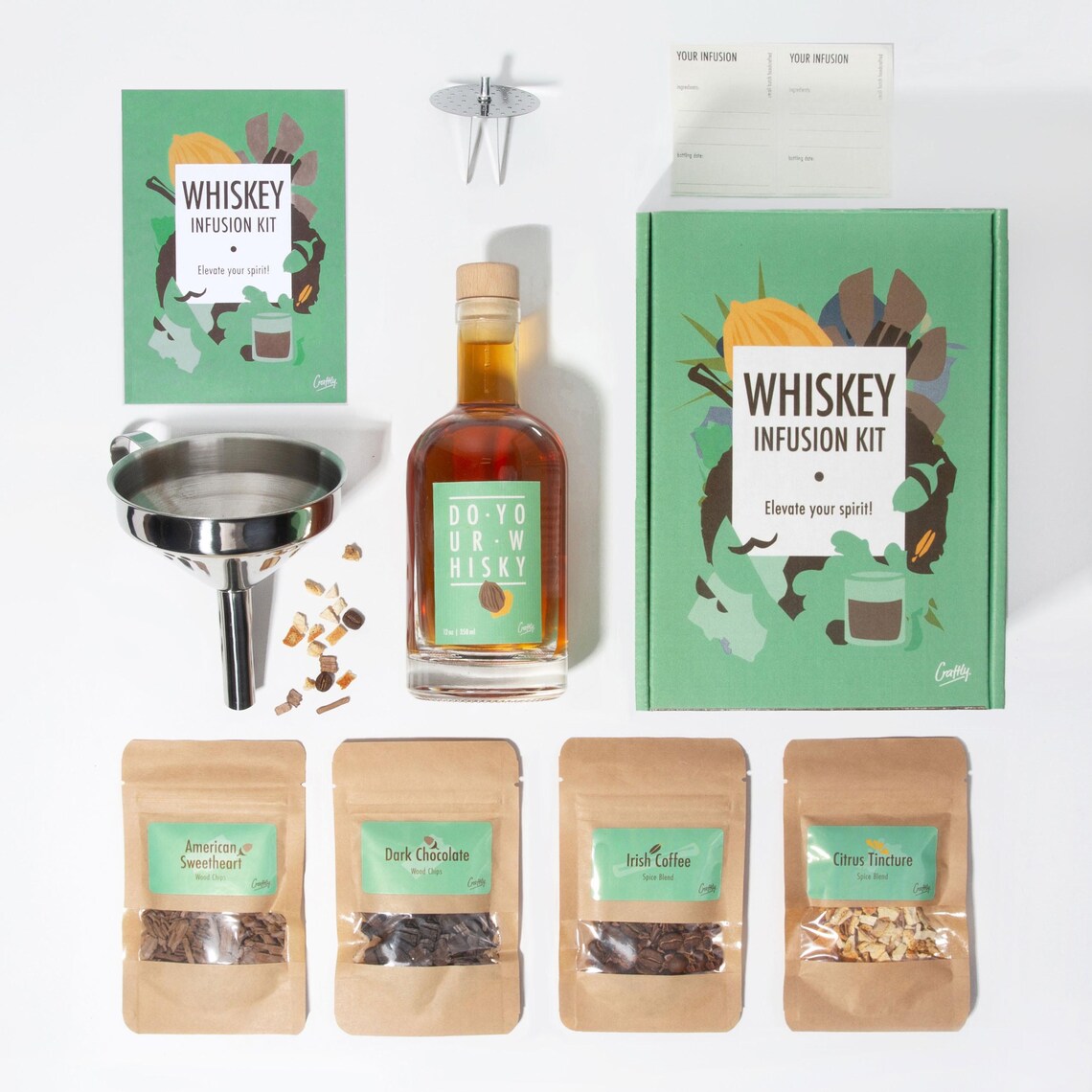 DIY Whiskey Infusion Kit: Gourmet Cocktail Flavors at Home - Etsy