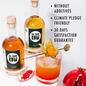 DIY Rum Making Kit: Craft Your Own Flavored Rum - Cocktail Lover Gift ...