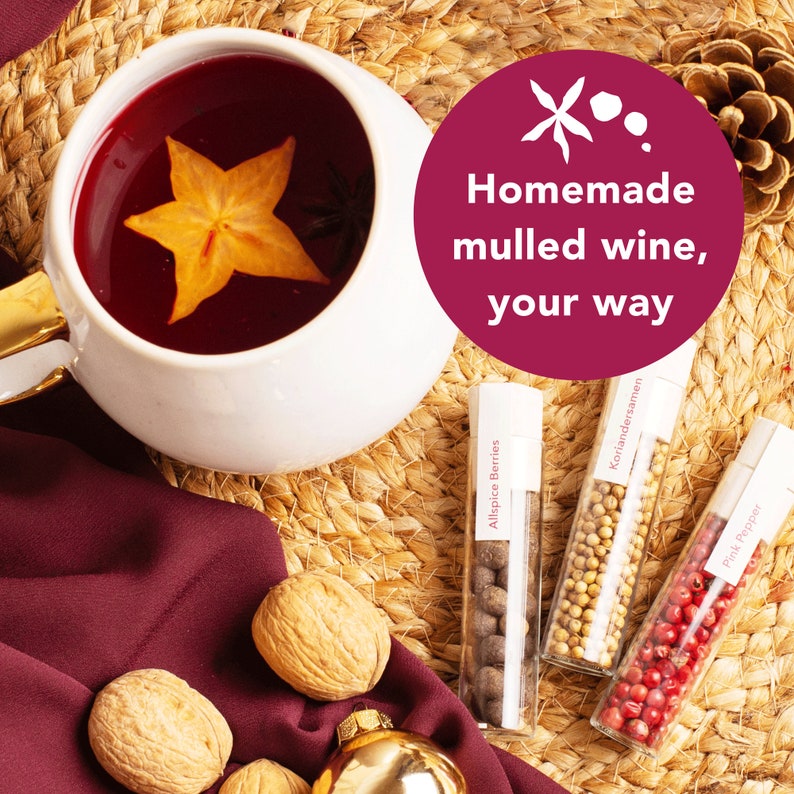 Mulled Wine Spice Kit: 12 Hand-selected Botanicals & Recipes - Etsy