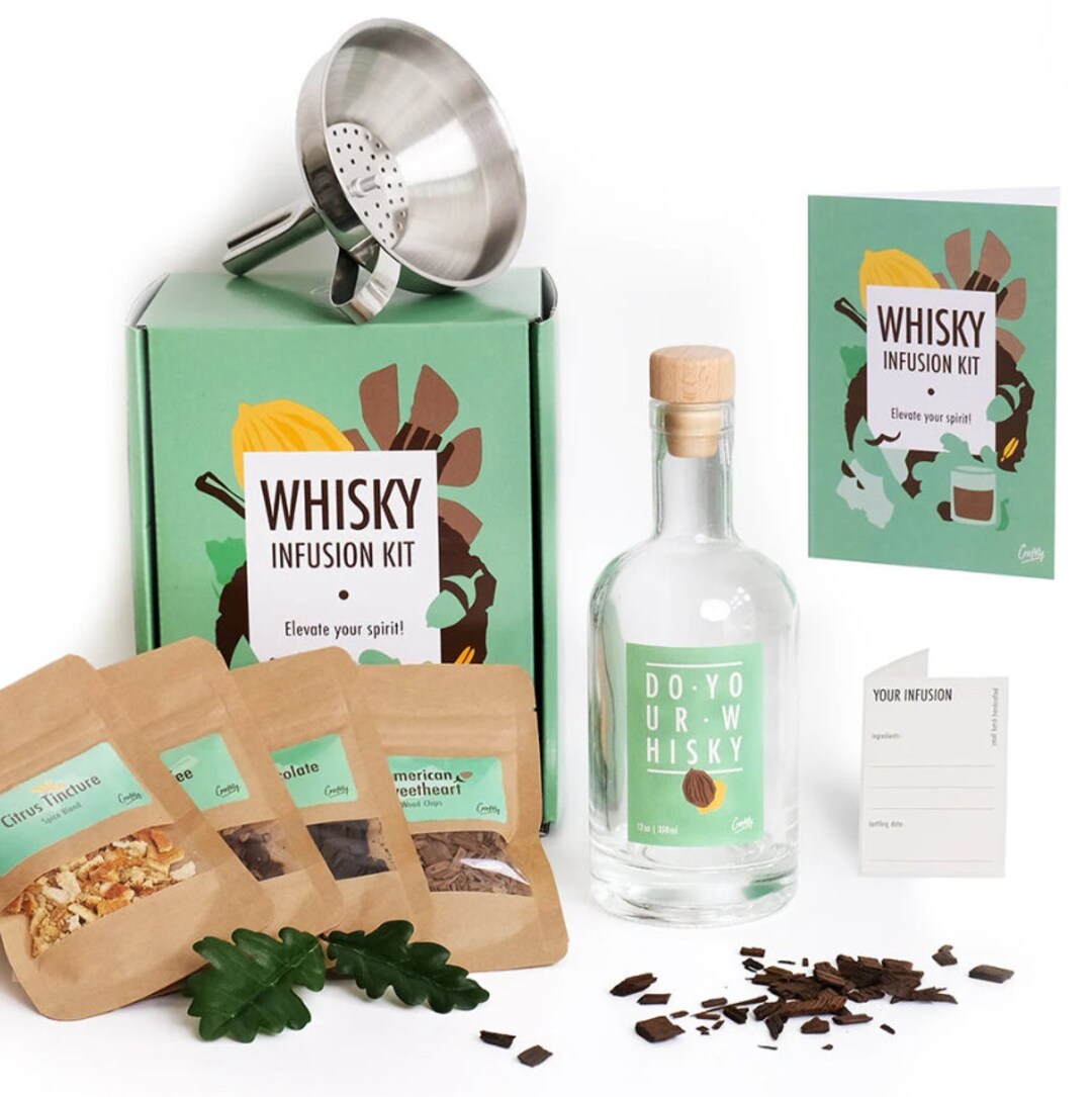 Whiskey Infusion Kit - Elevate Your Cocktail Game With Our All ...