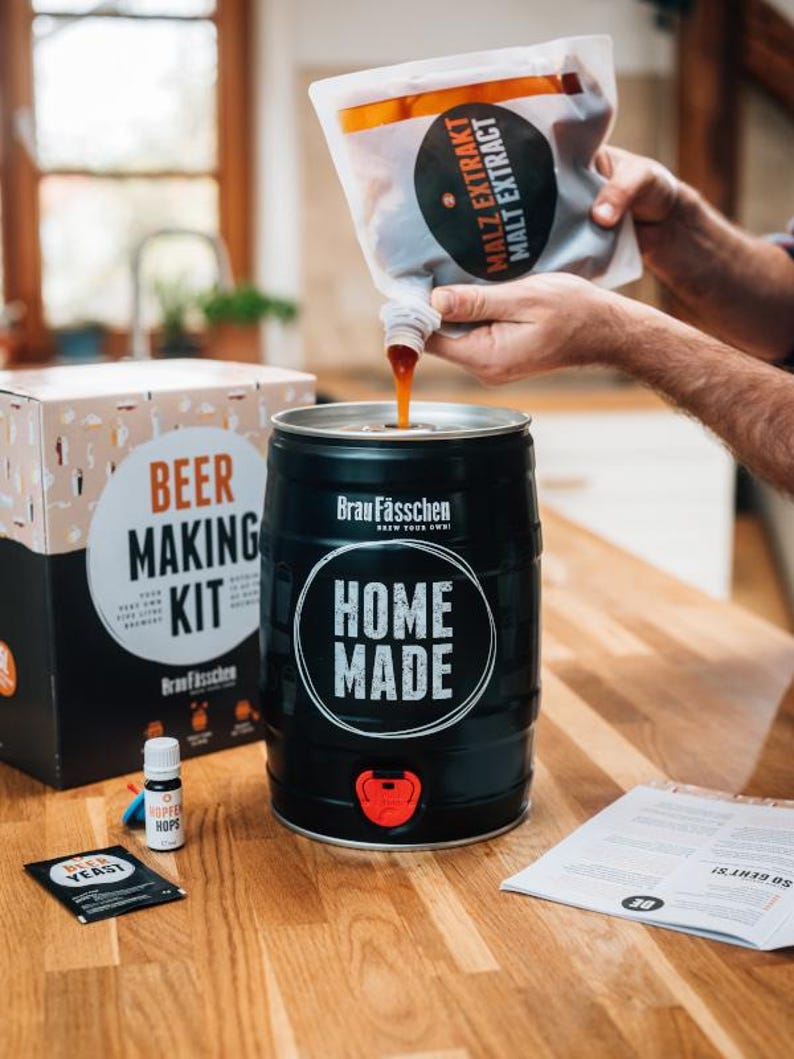 German Lager Brewing Kit: DIY Bavarian Beer, 1.3 Gallon Keg - Etsy