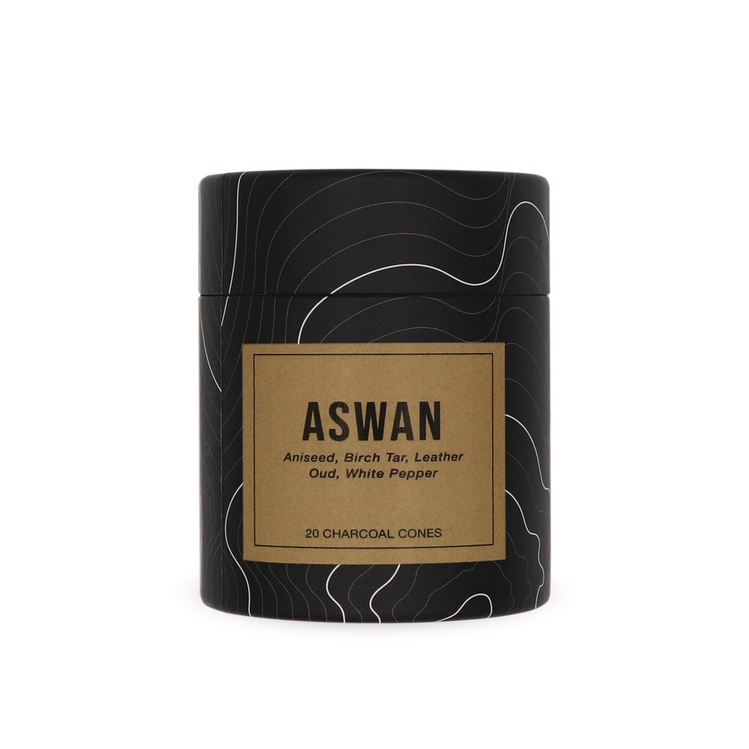 ASWAN INCENSE aniseed, Birch Tar, Leather, Oud, White Pepper - Etsy