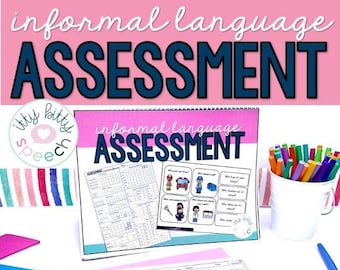 Pragmatic Language Skills Assessment Worksheet for Speech Therapy ...