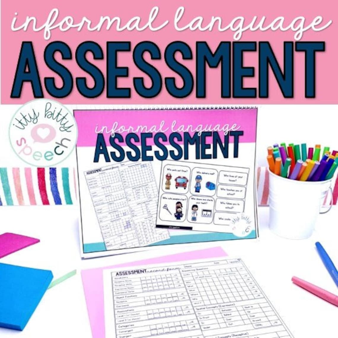 Informal Language Assessment for Speech Therapy DIGITAL DOWNLOAD - Etsy