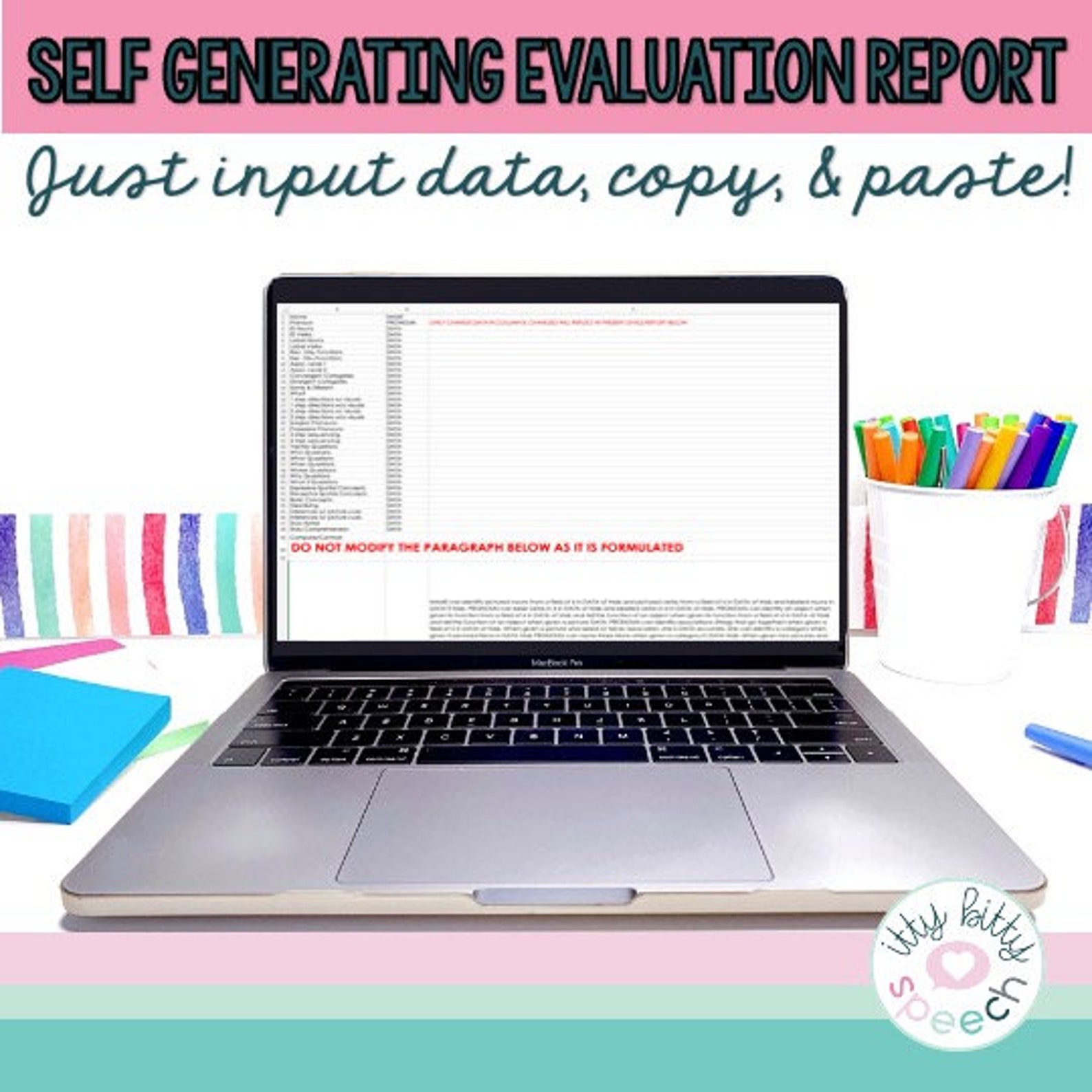 Informal Language Assessment for Speech Therapy DIGITAL DOWNLOAD - Etsy