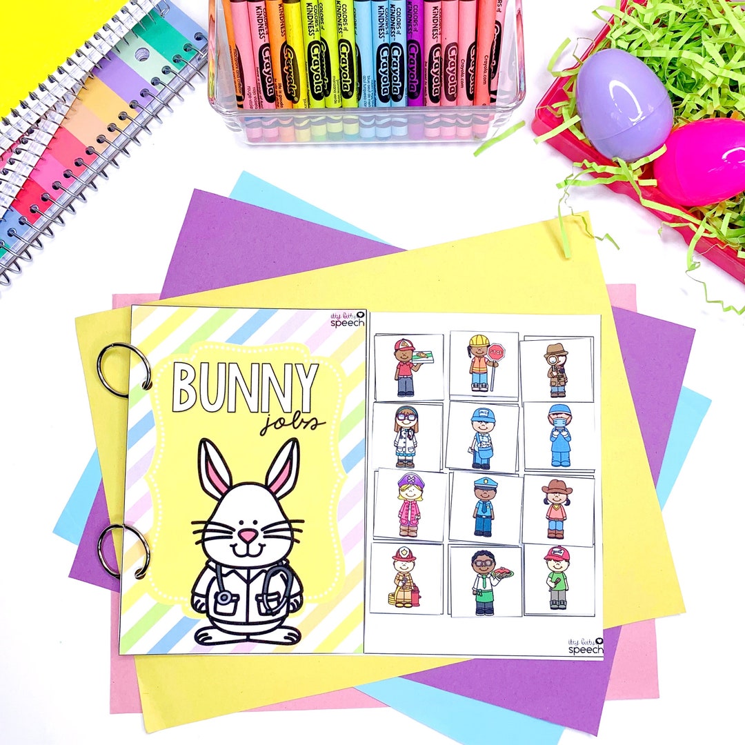 Easter Interactive Speech and Language Development Activities Perfect ...