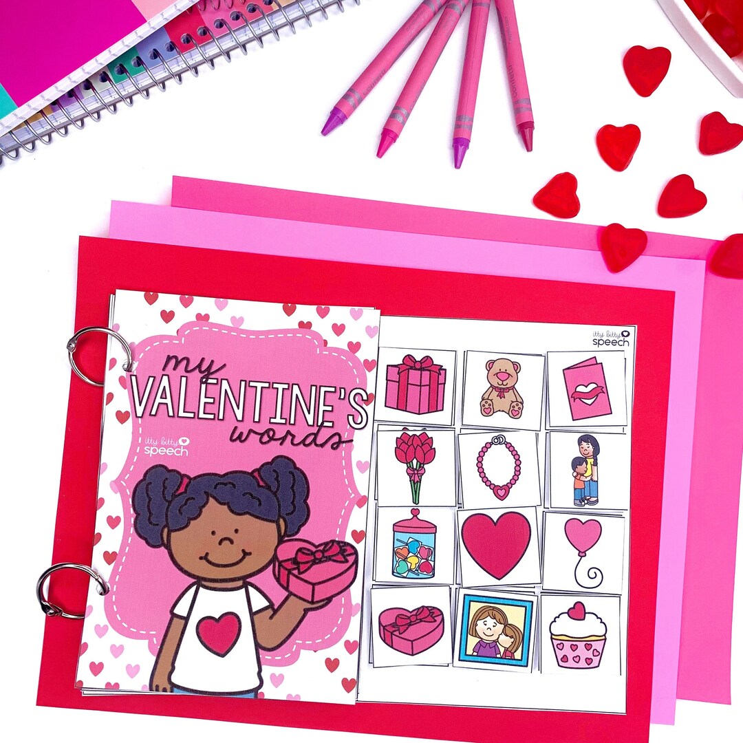 Valentines Day Interactive Speech & Development and Language Activities ...