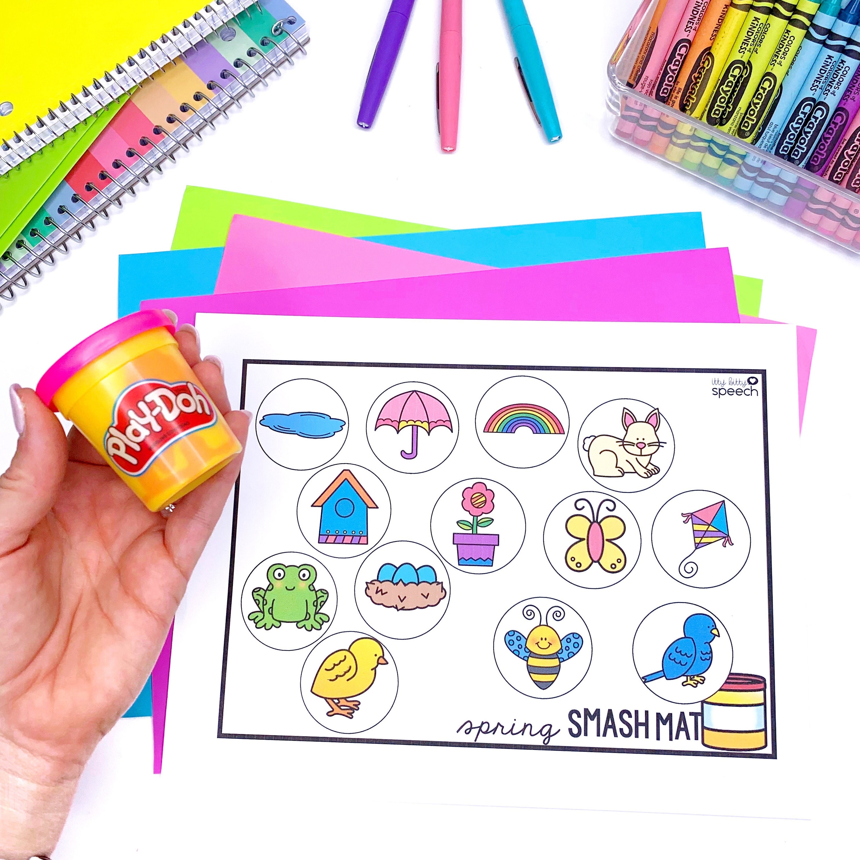 Spring Interactive Speech & Language Enrichment Activities Perfect for ...