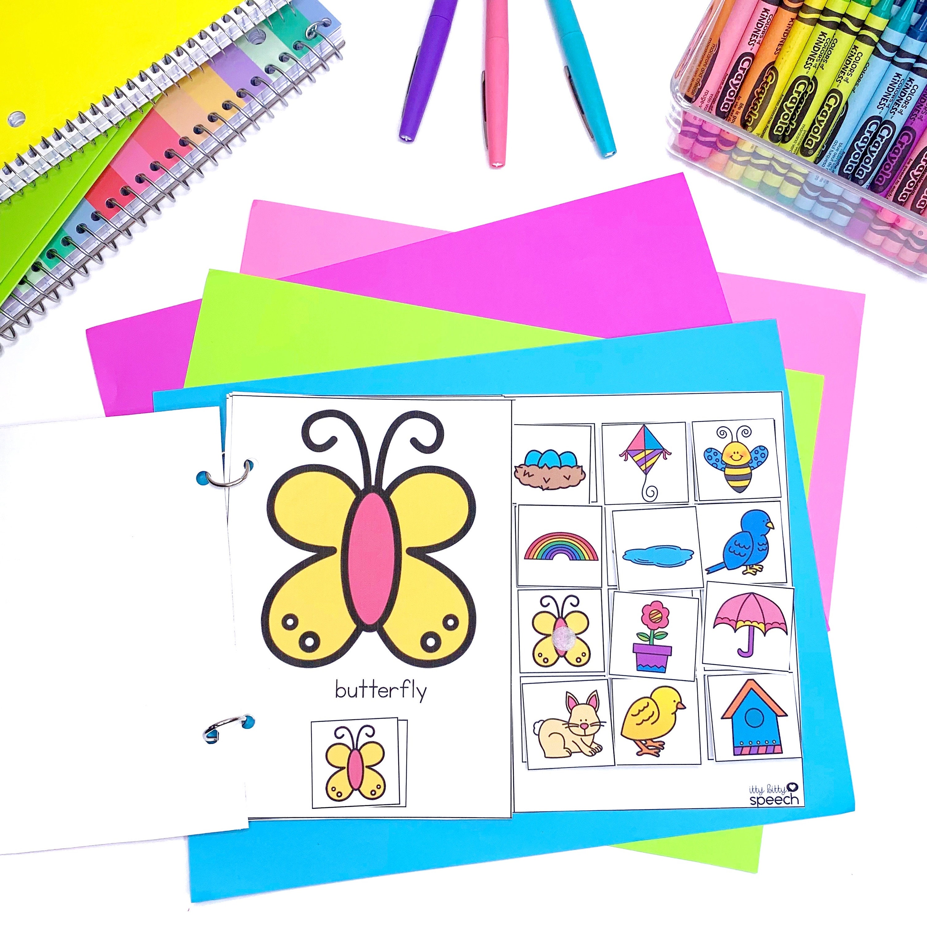 Spring Interactive Speech & Language Enrichment Activities Perfect for ...