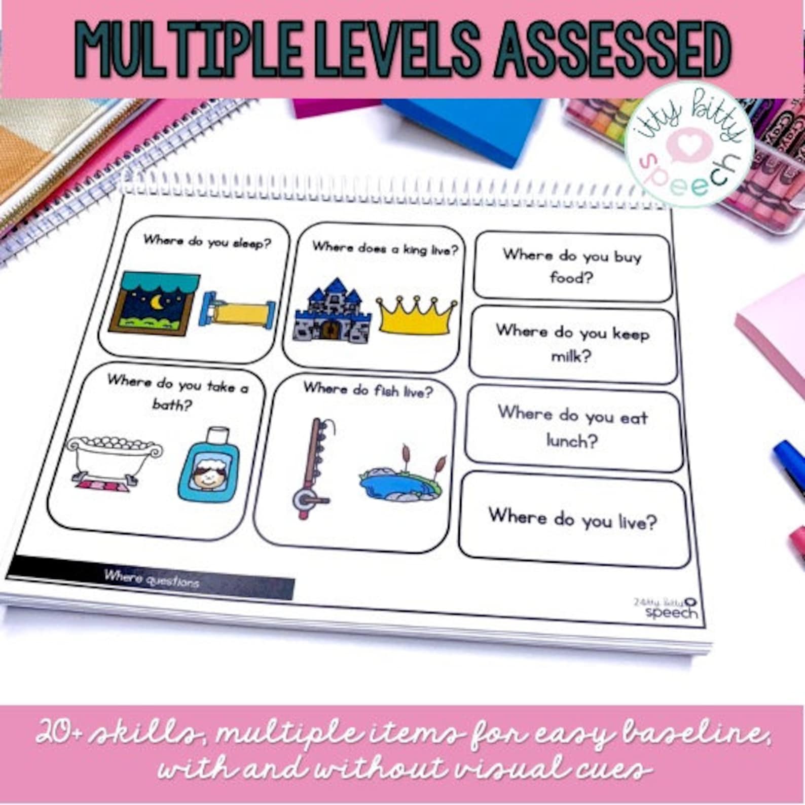 Informal Language Assessment for Speech Therapy DIGITAL DOWNLOAD - Etsy