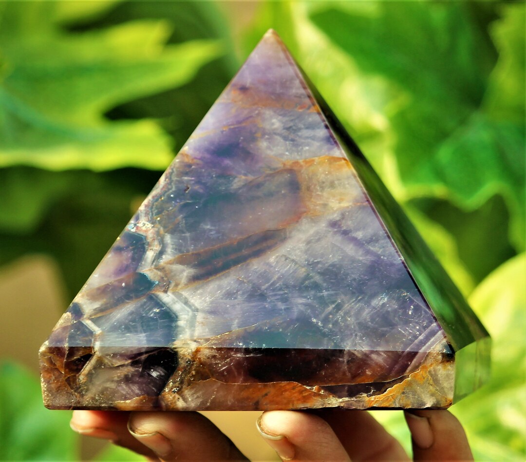 A Beautiful Large 95MM Blue Amethyst Stone Healing Charged - Etsy