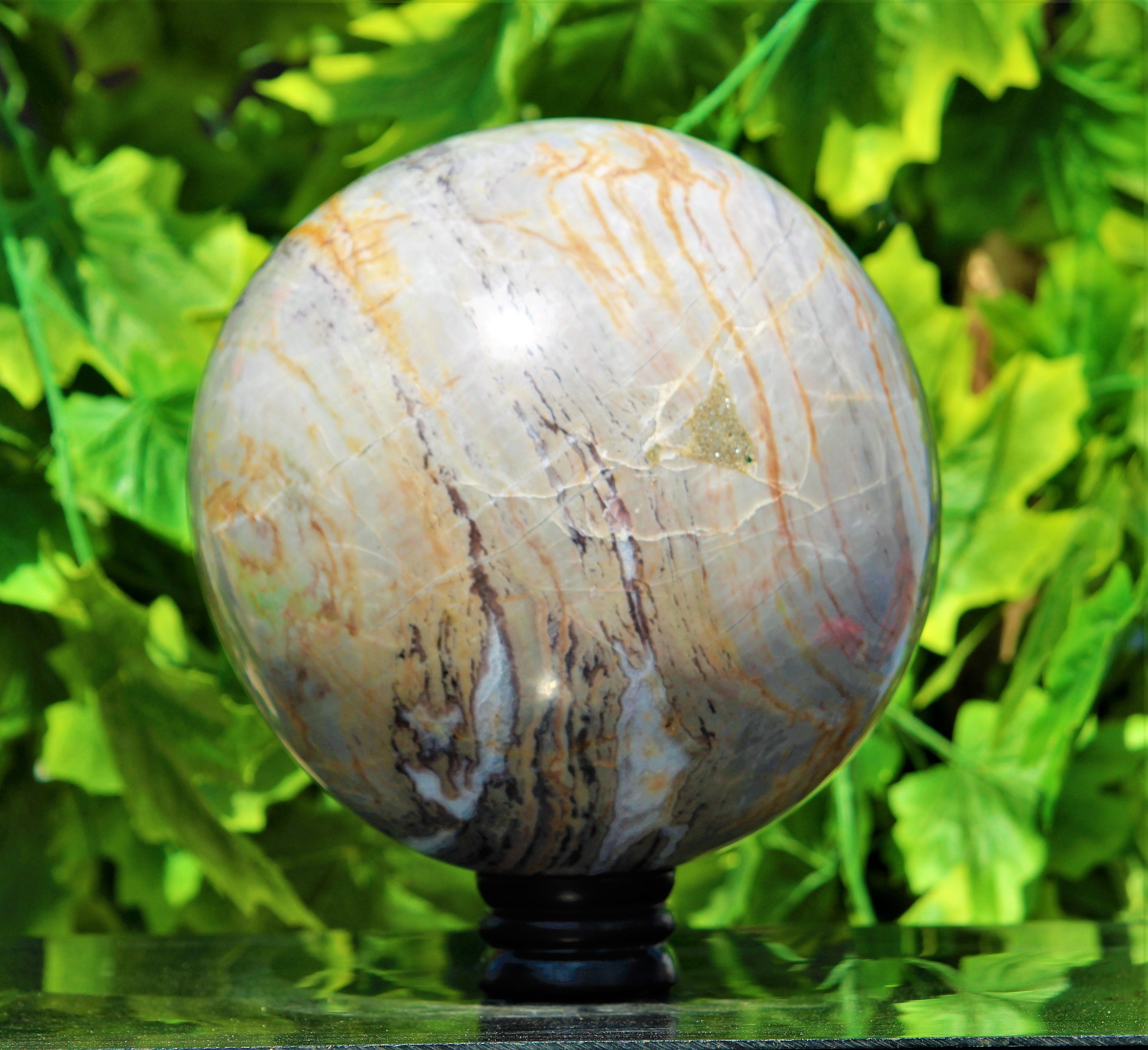 A Beautiful Huge 215MM Grey Brecciated Jasper Stone Healing | Etsy