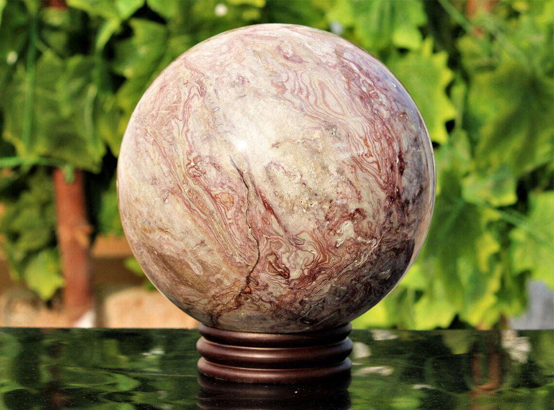 Truly Beautiful Huge 210MM Red Ocean Jasper Stone Healing - Etsy