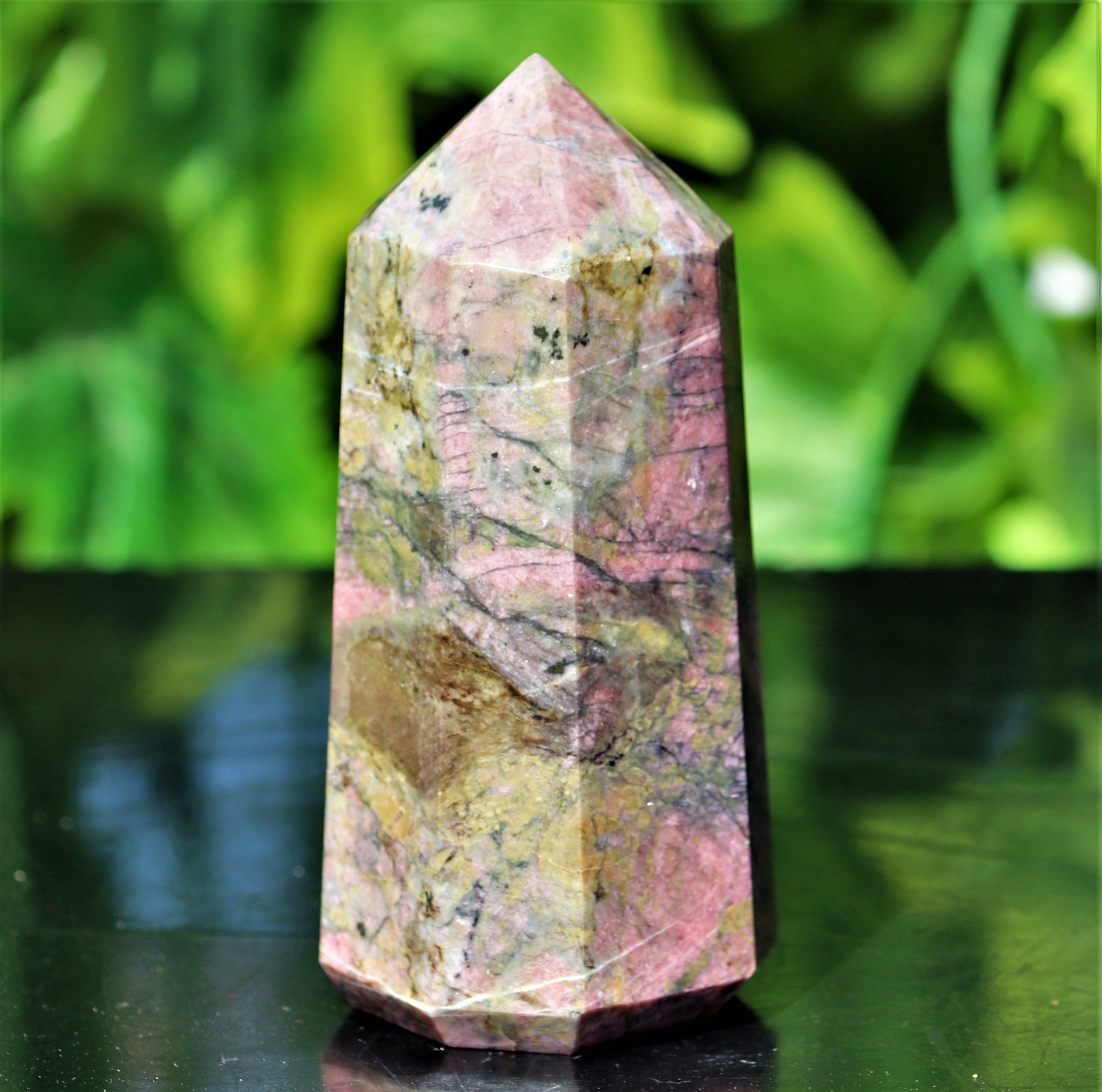 Amazing 115MM X 50MM Pale Pink Rhodonite Stone Healing Charged | Etsy