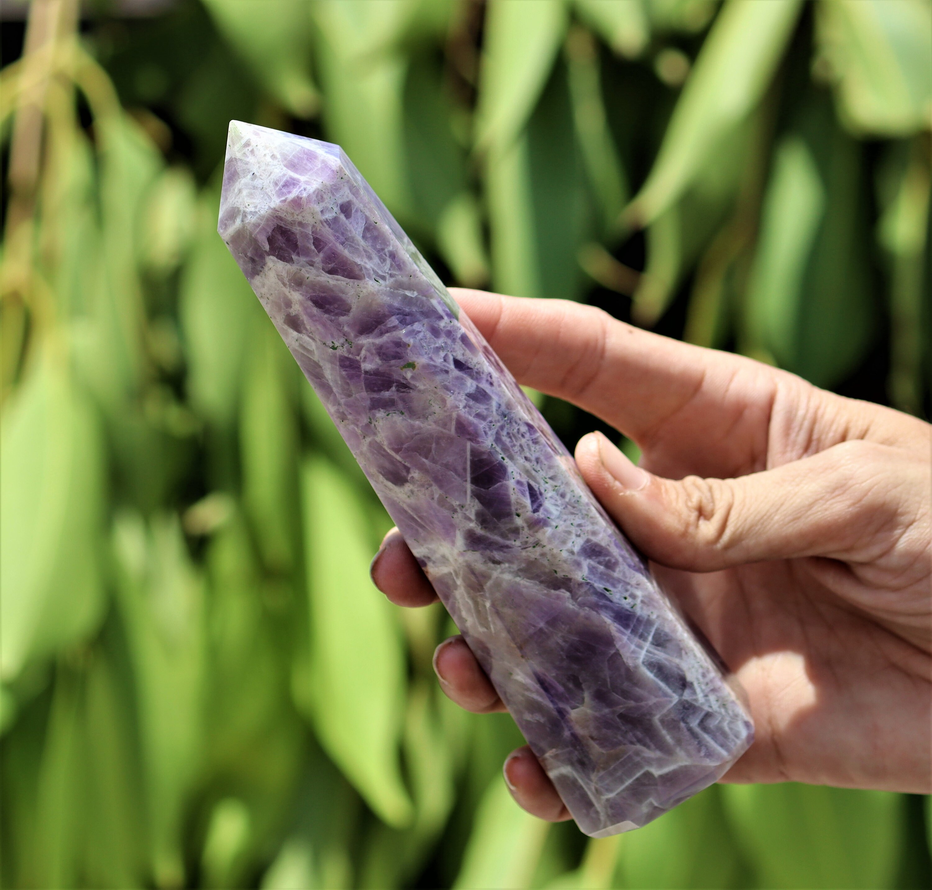 A Truly Beautiful Large 170MM X 40MM Natural Blue Amethyst | Etsy