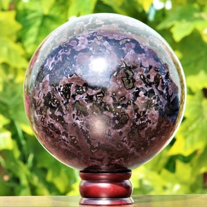 Beautiful 165MM Natural Blue Indigo Gabbro Stone Merlinite - Etsy