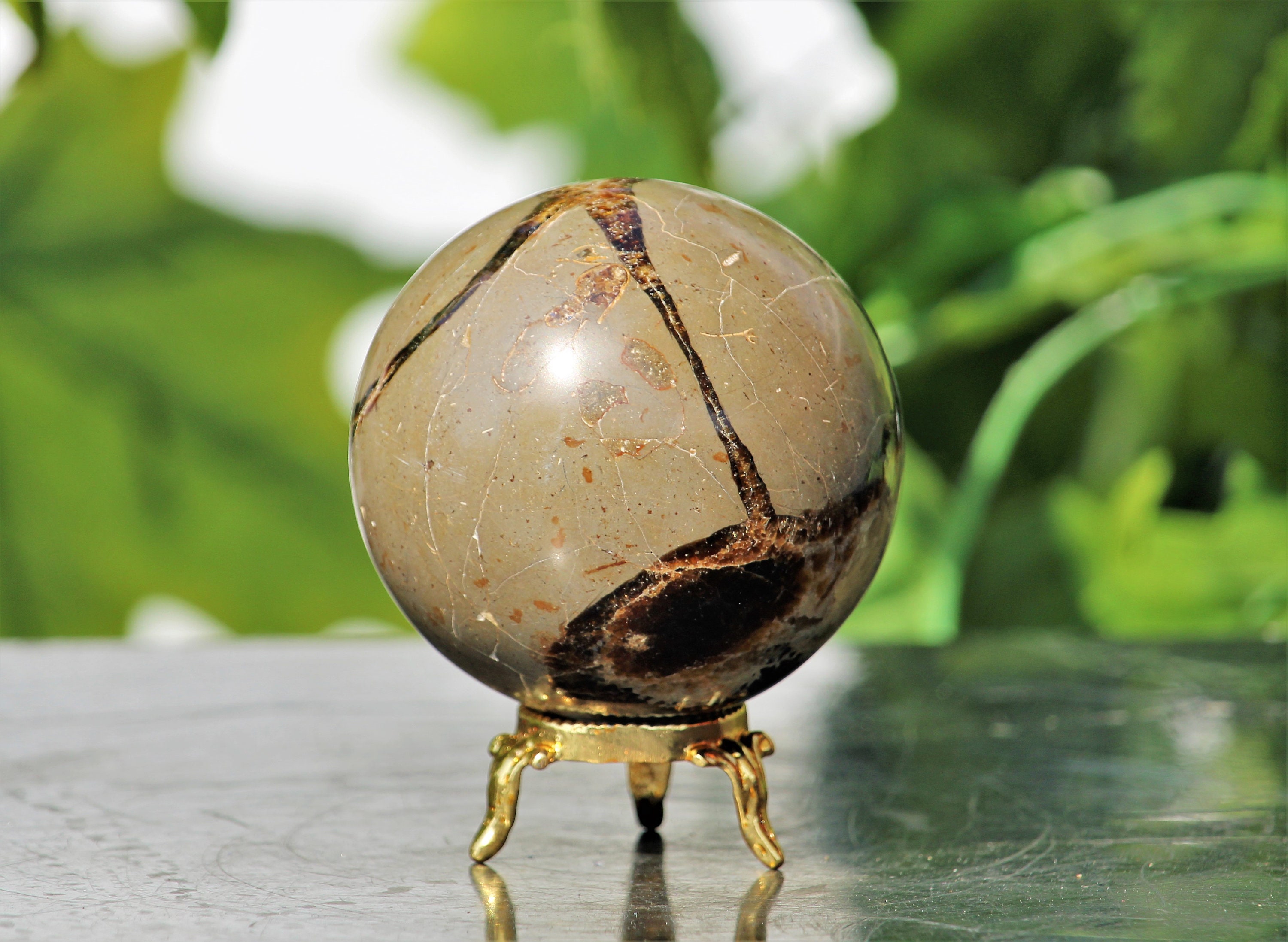 Beautiful Large 70MM Natural Septarian Stone Crystal Healing - Etsy ...