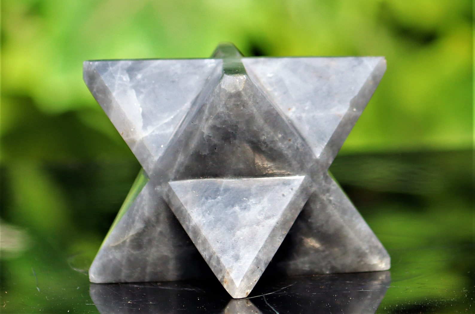 Beautiful Large 75MM Grey Moonstone Healing Charged - Etsy