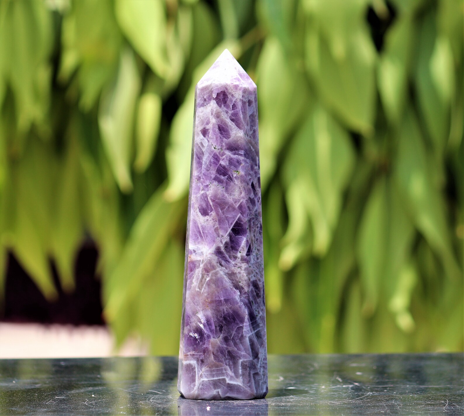 A Truly Beautiful Large 170MM X 40MM Natural Blue Amethyst | Etsy