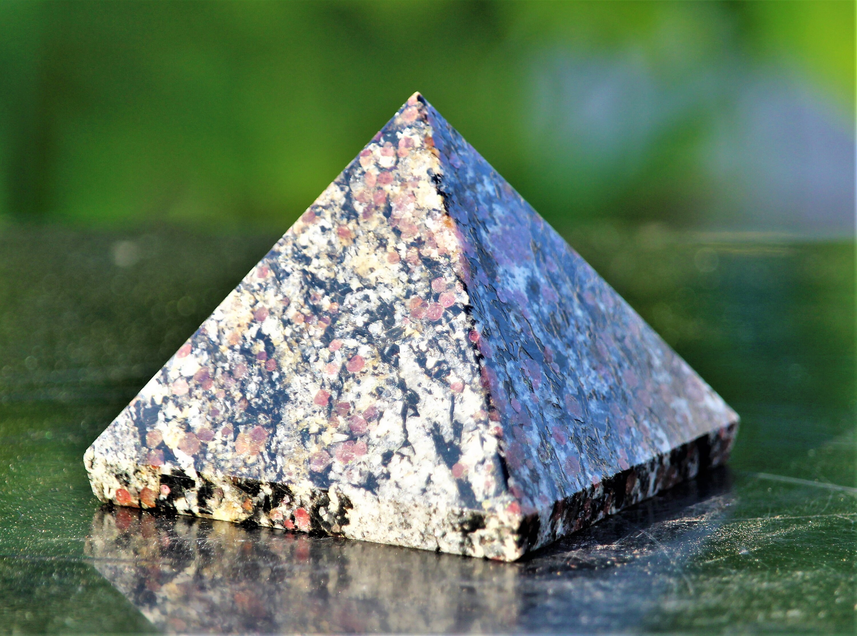 Handmade Beautiful 55MM Ruby Spinel Biotite Matrix Stone - Etsy