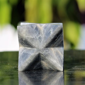 Beautiful Large 75MM Grey Moonstone Healing Charged | Etsy