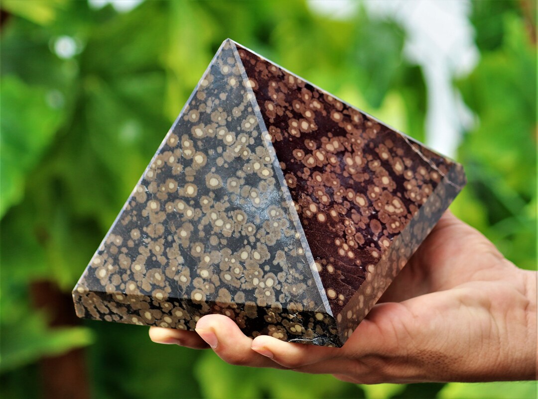 Beautiful Large 135MM Fancy Jasper Stone Healing Charged Energy ...