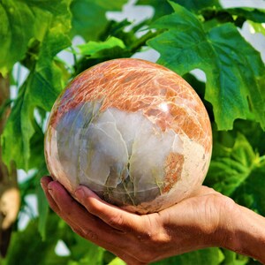 Beautiful Huge 140MM Pink Rosophia Stone Healing Charged Metaphysical ...