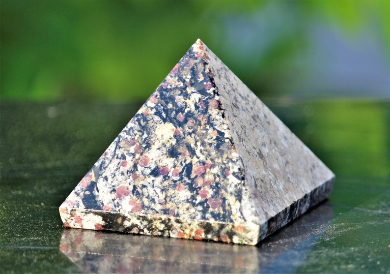 Handmade Beautiful 55MM Ruby Spinel Biotite Matrix Stone - Etsy