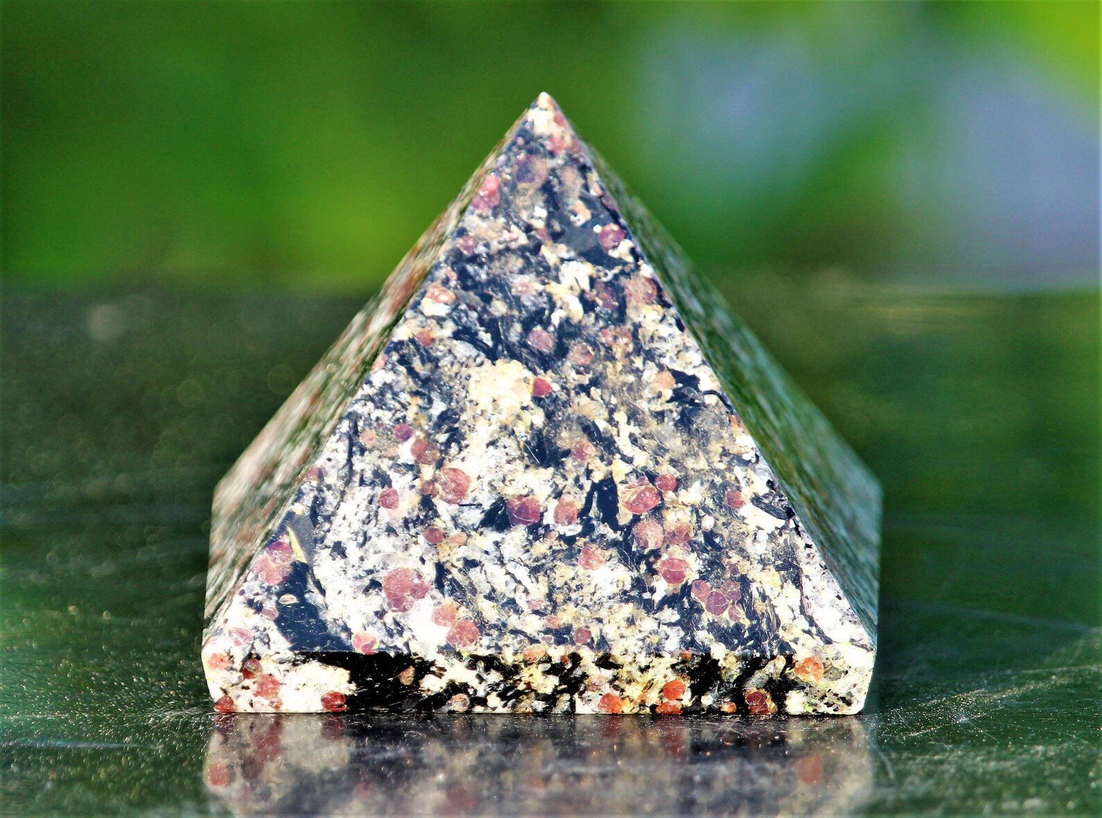 Handmade Beautiful 55MM Ruby Spinel Biotite Matrix Stone - Etsy