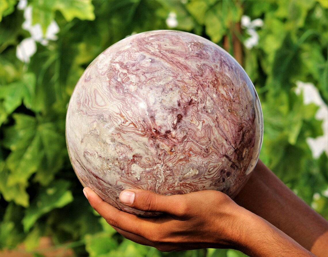 Truly Beautiful Huge 210MM Red Ocean Jasper Stone Healing - Etsy
